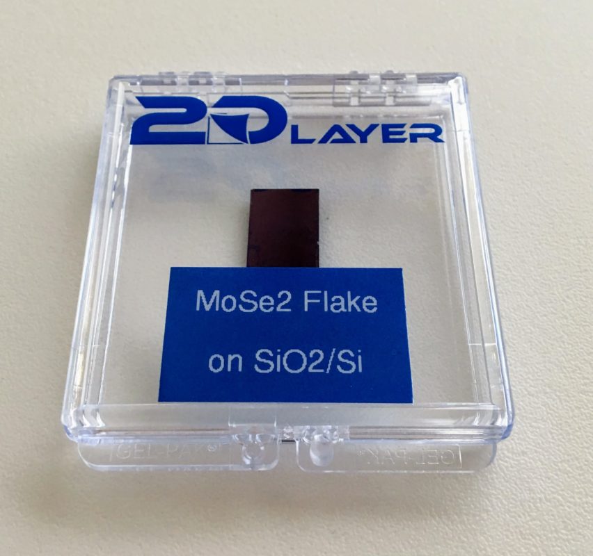 MoSe2FlakeBox – MoS2, WS2, MoSe2, WSe2 and Heterostrucrures Wafers